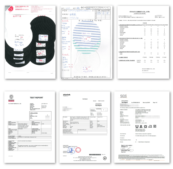 Fabric Quality Control and Testing Reports | EYSAN FABRICS